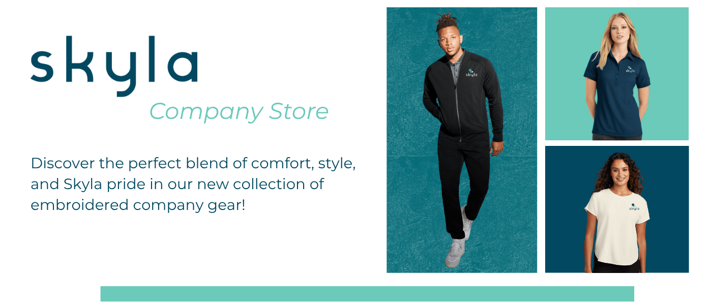 Skyla Credit Union Apparel Store by Stitch Logo.